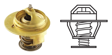 Mitsubishi MB32A46-02100 : THERMOSTAT : HGM Forklift Parts